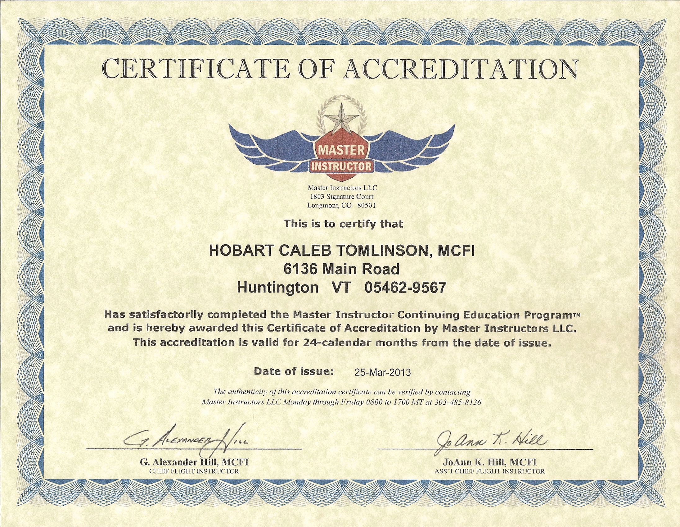 Montair Flight Service LLC Flight Training